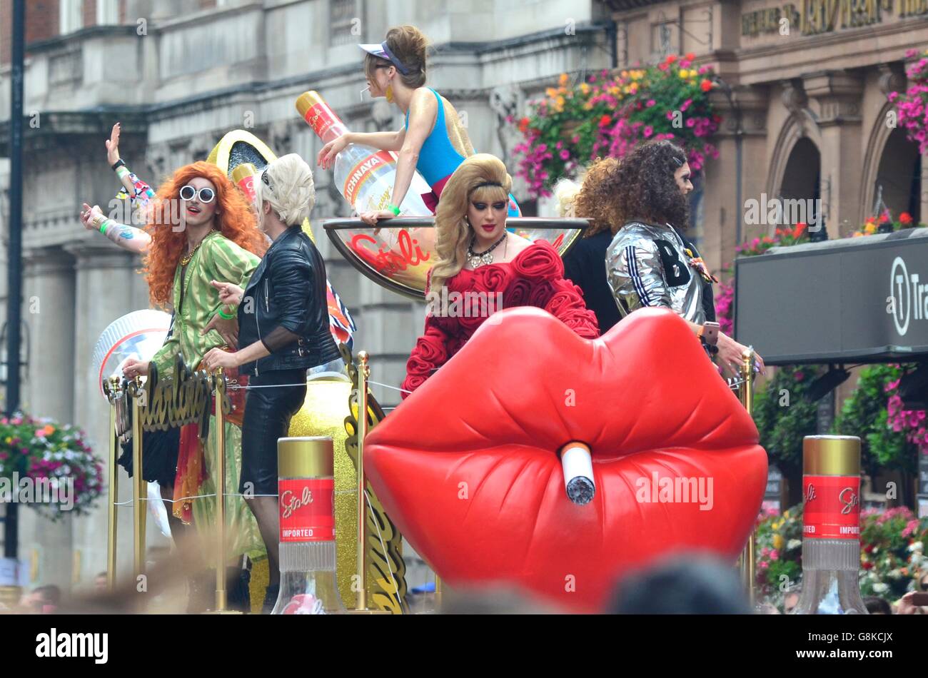 Gay Pride Parade 2016, London, England, UK Stock Photo - Alamy