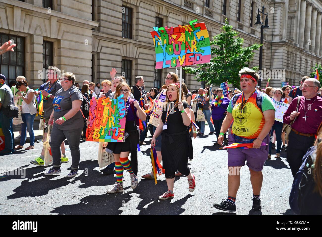 Gay Pride Parade 2016, London, England, UK Stock Photo - Alamy