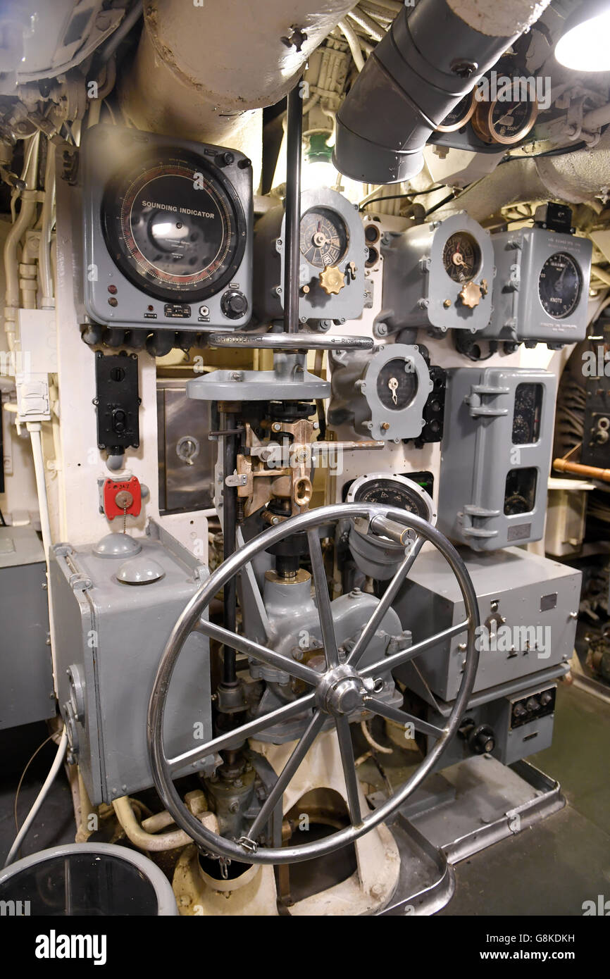 Submarine control High Resolution Stock Photography and Images - Alamy