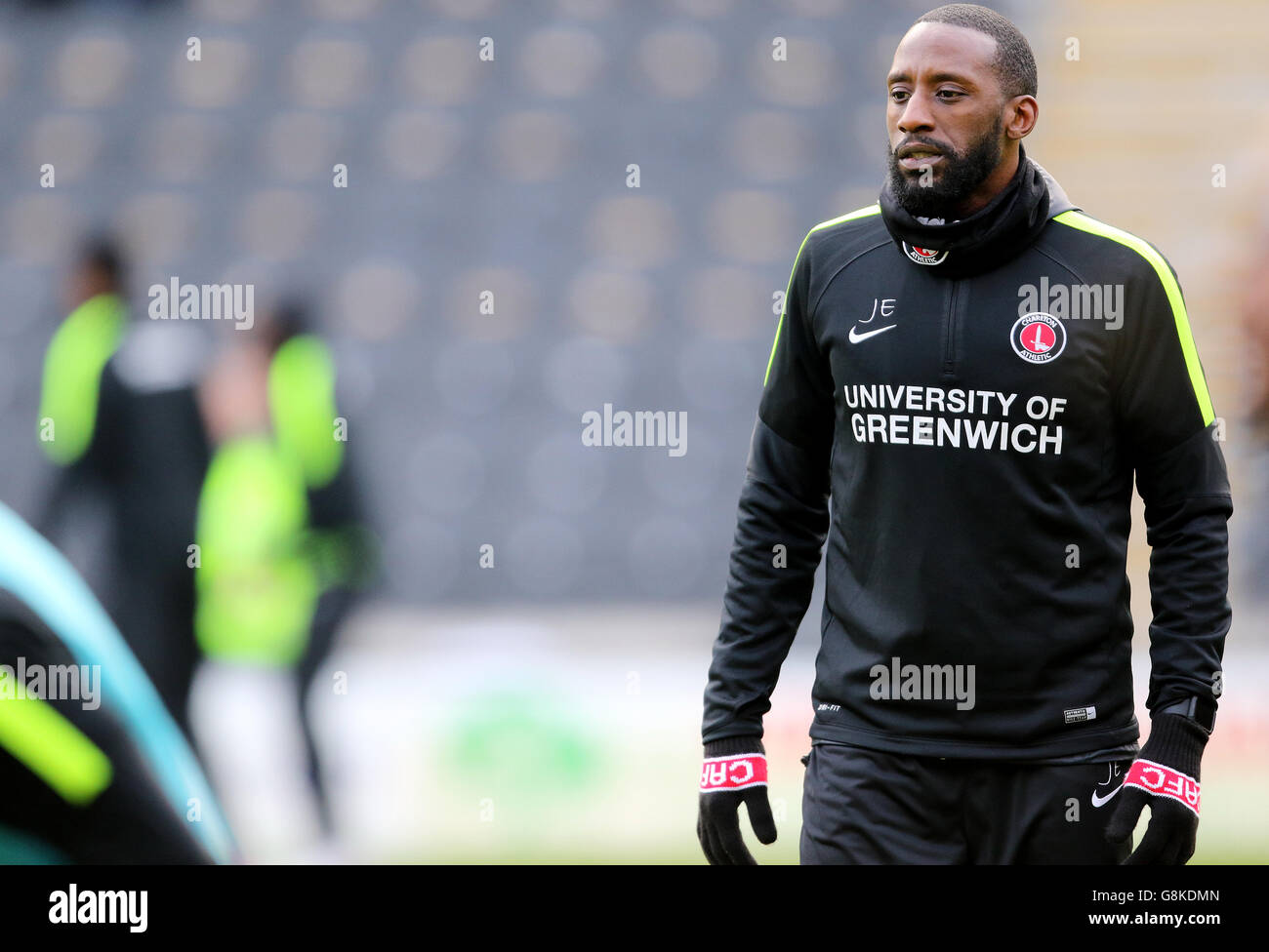 Charlton athletic first team coach jason euell hi-res stock photography ...