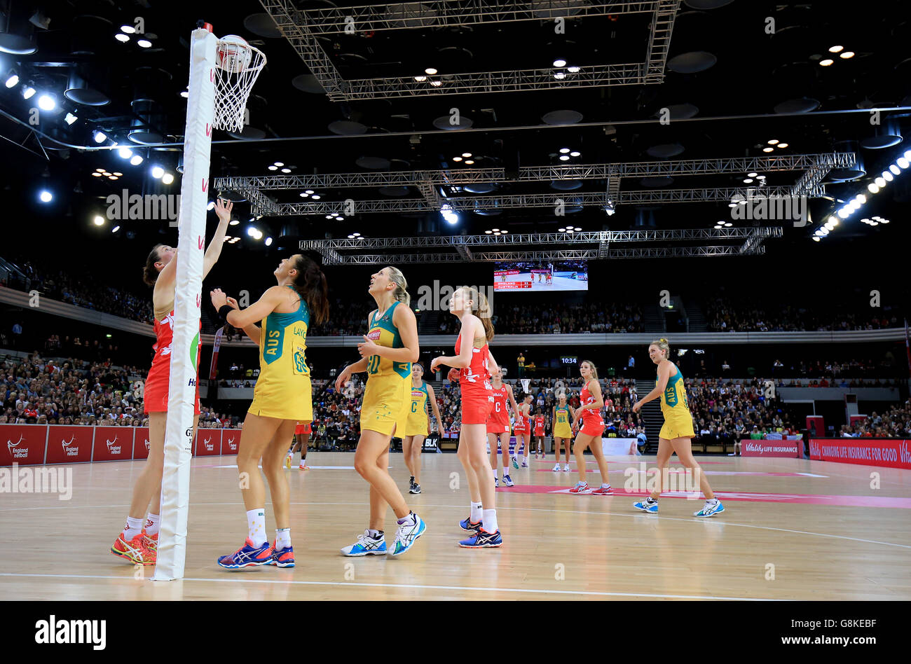 England v Australia - International Netball Series - Third Match ...