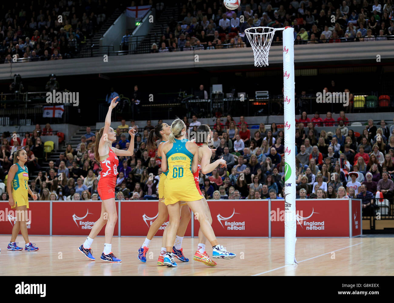 England v Australia - International Netball Series - Third Match ...