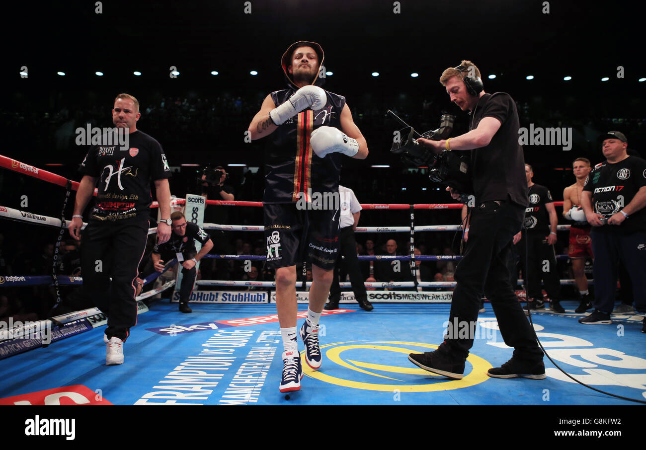 John Wayne Hibbert before his Commonwealth and WBC International Super ...