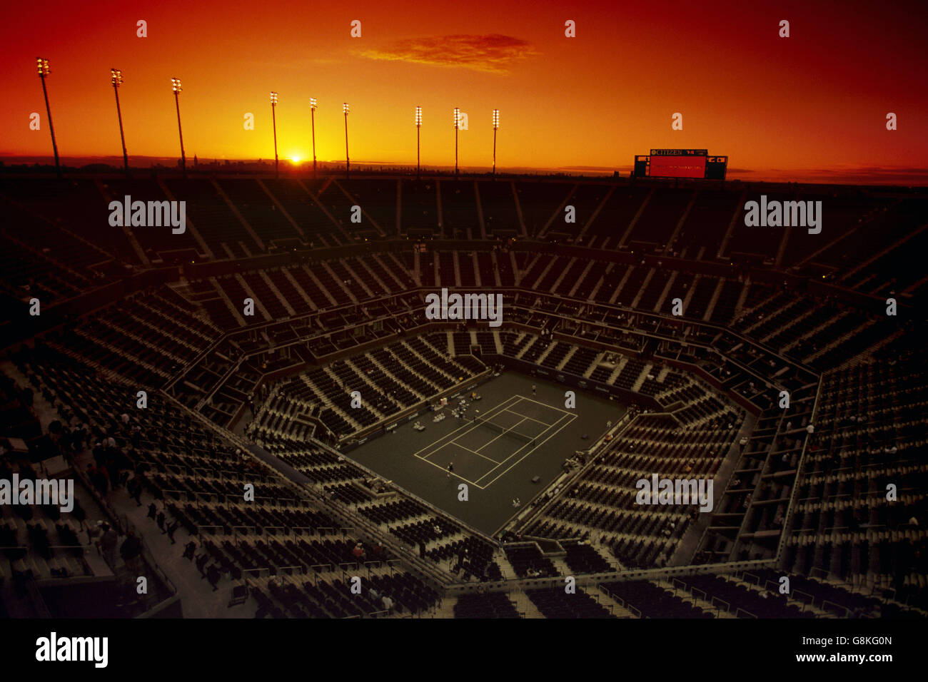 Arthur ashe stadium view hi-res stock photography and images - Alamy
