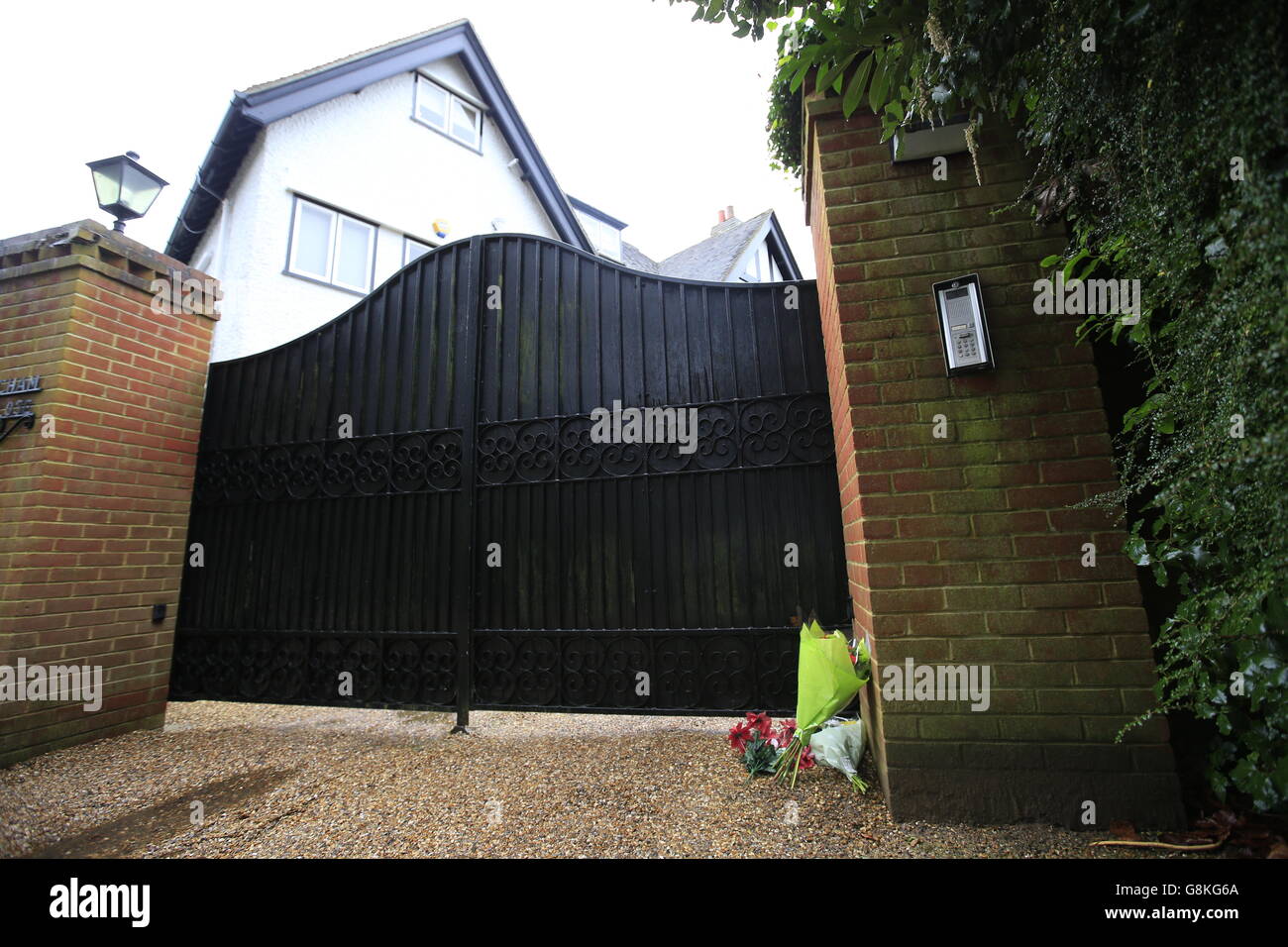 Veteran broadcaster died aged 77 following short illness hi-res stock ...