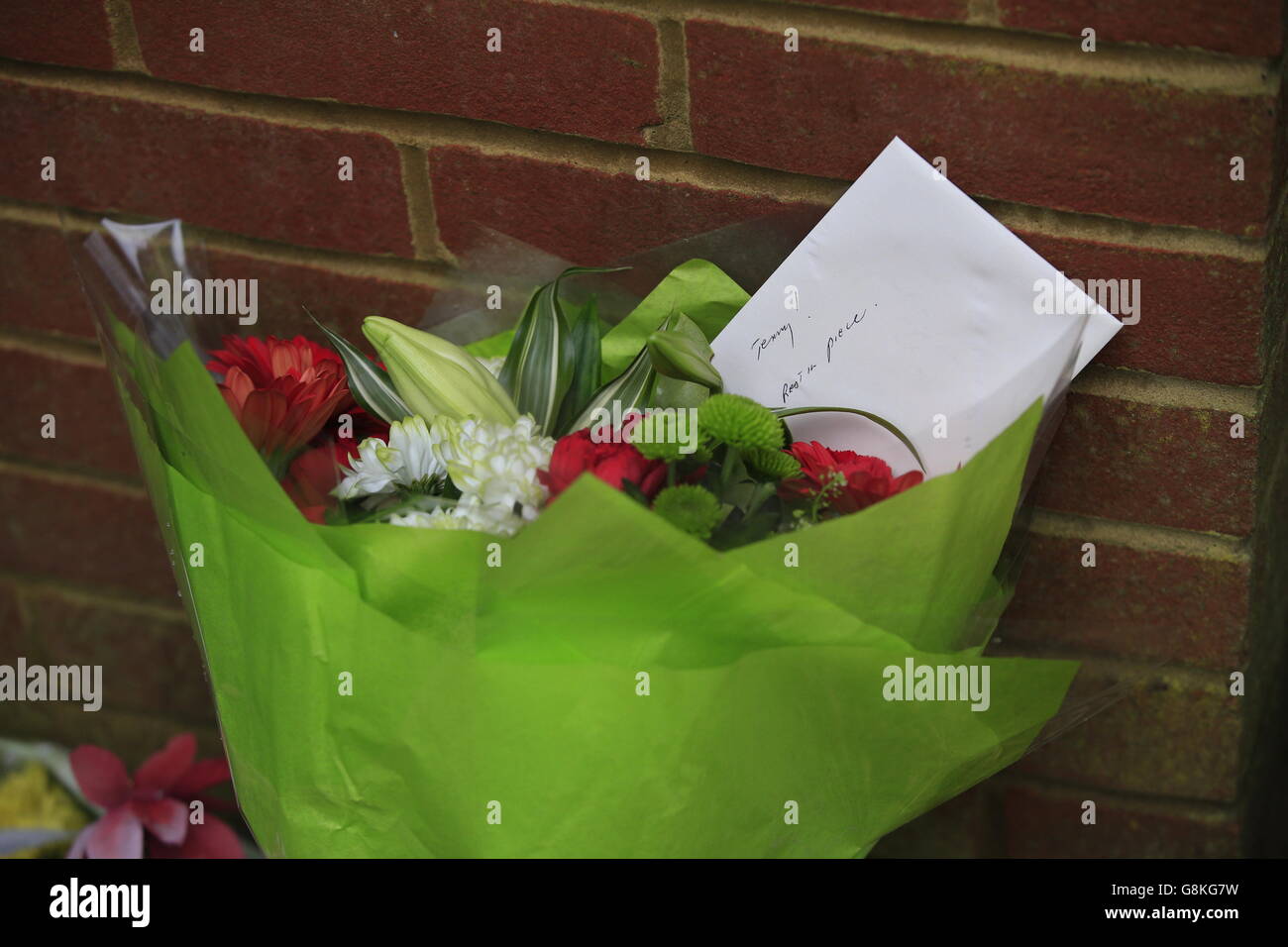 Veteran broadcaster died aged 77 following short illness hi-res stock ...