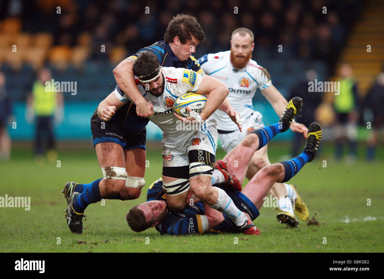 Worcester Warriors v Exeter Chiefs - Aviva Premiership - Sixways ...
