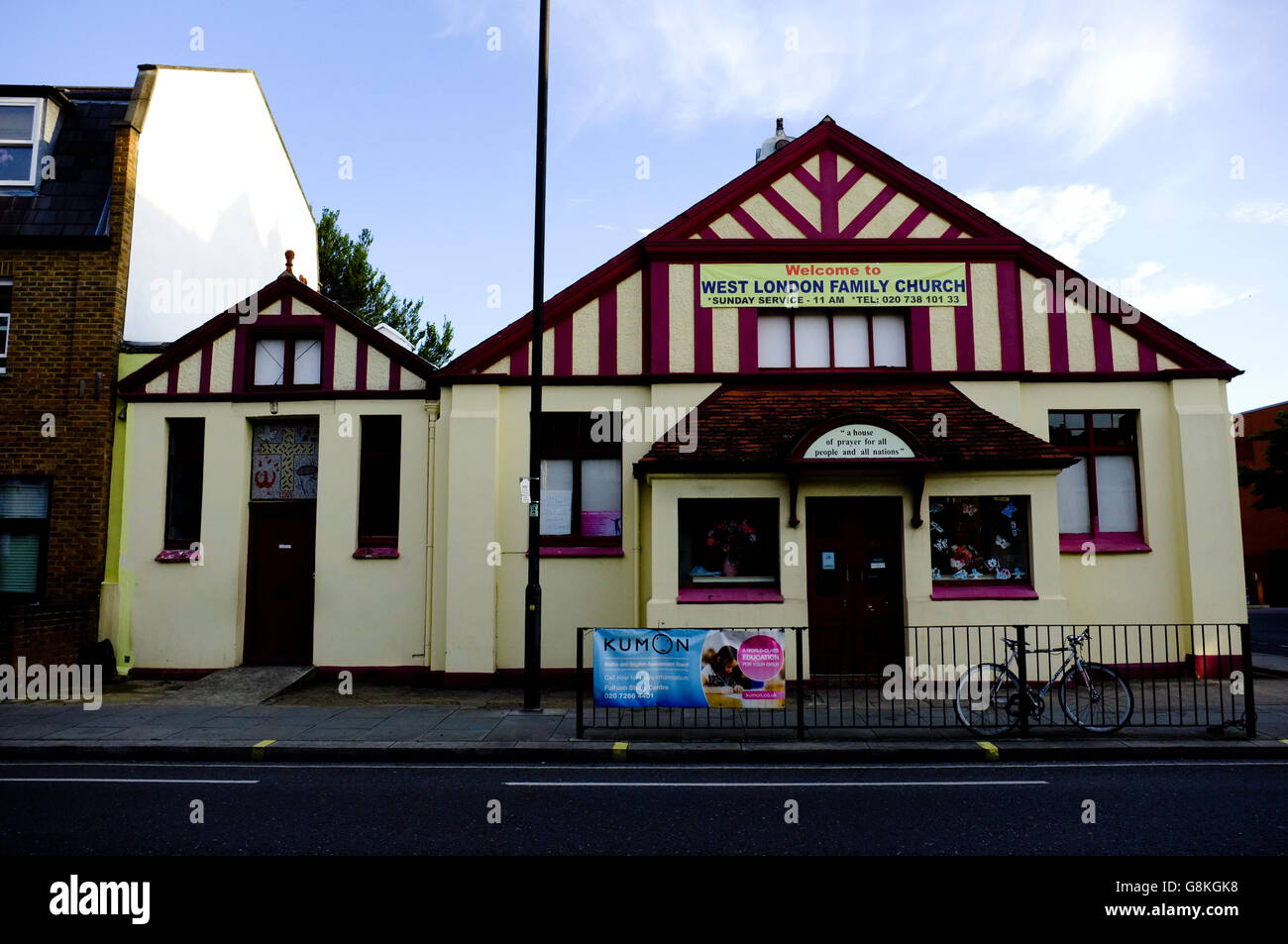 London Vernacular Church Architecture Stock Photo - Alamy