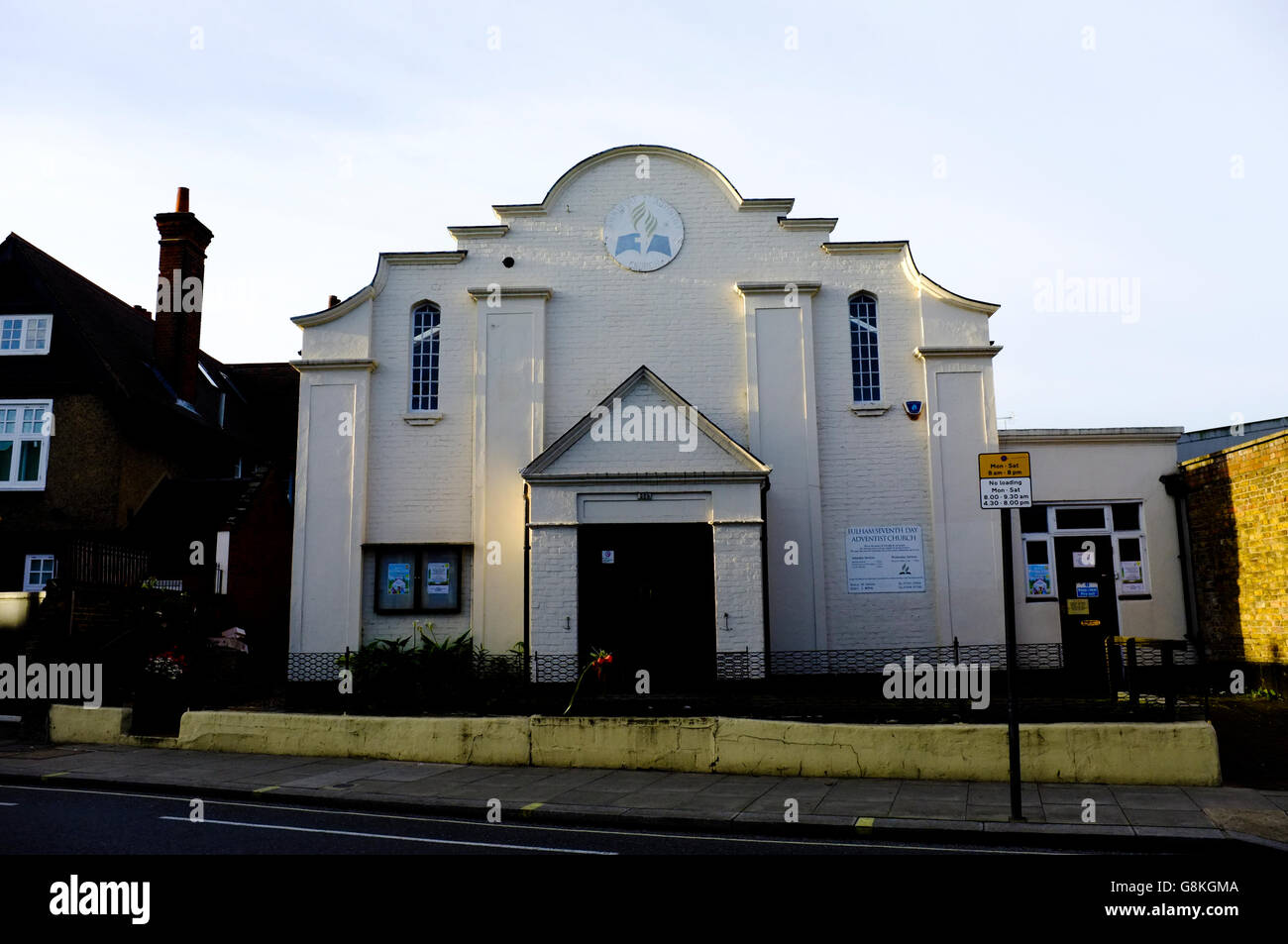 London Vernacular Church Architecture Stock Photo - Alamy
