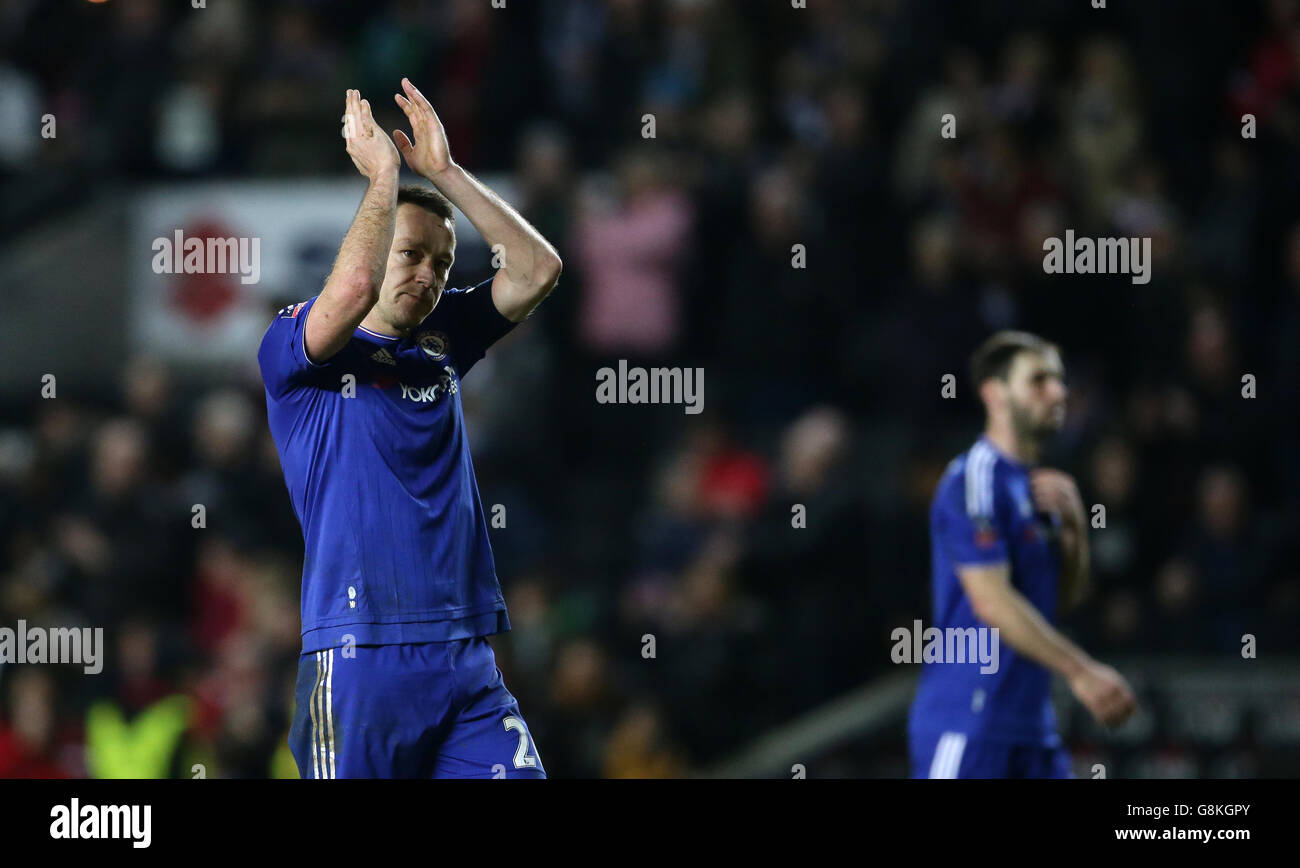 Milton Keynes Dons v Chelsea - Emirates FA Cup - Fourth Round - Stadium ...