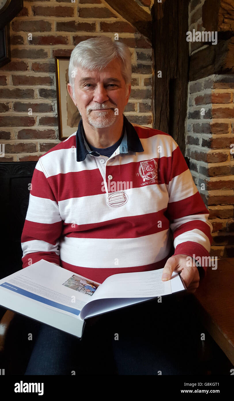 Veteran broadcaster died aged 77 following short illness hi-res stock ...