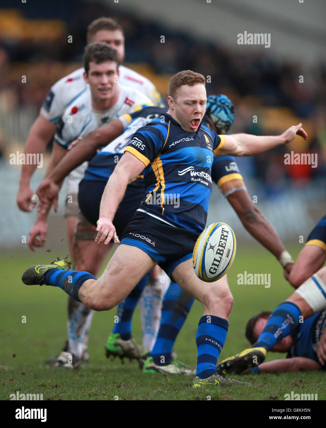 Worcester warriors v exeter chiefs aviva premiership sixways stadium hi ...