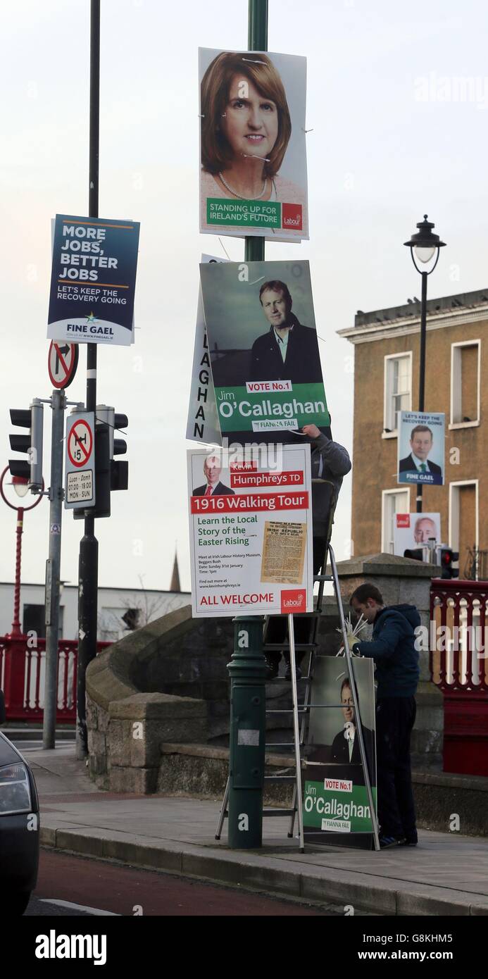 Irish Election Posters High Resolution Stock Photography and Images - Alamy