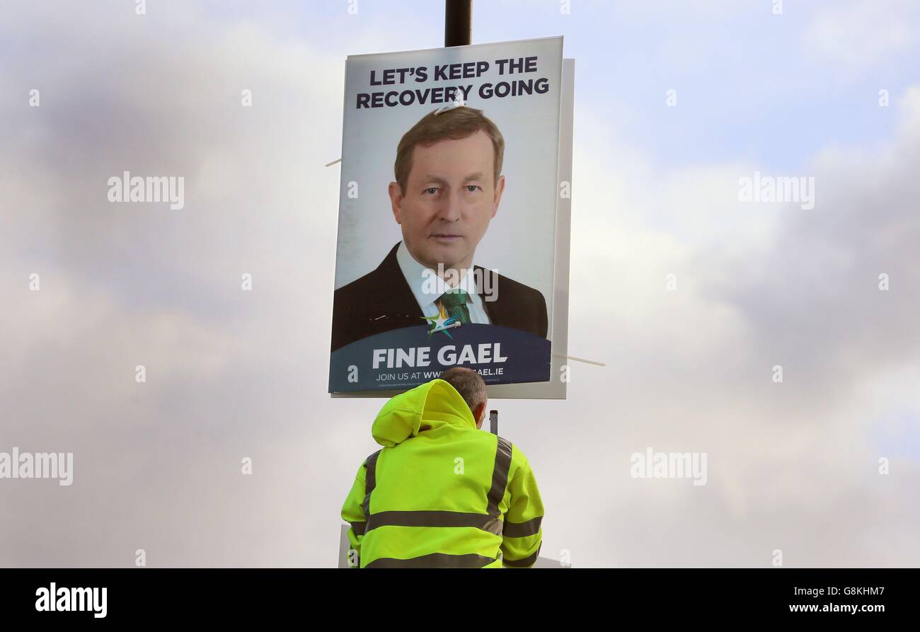 Irish Election Posters High Resolution Stock Photography and Images - Alamy