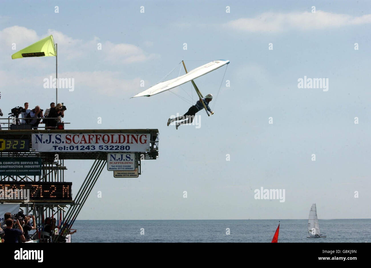 International Bognor Birdman competition Stock Photo - Alamy