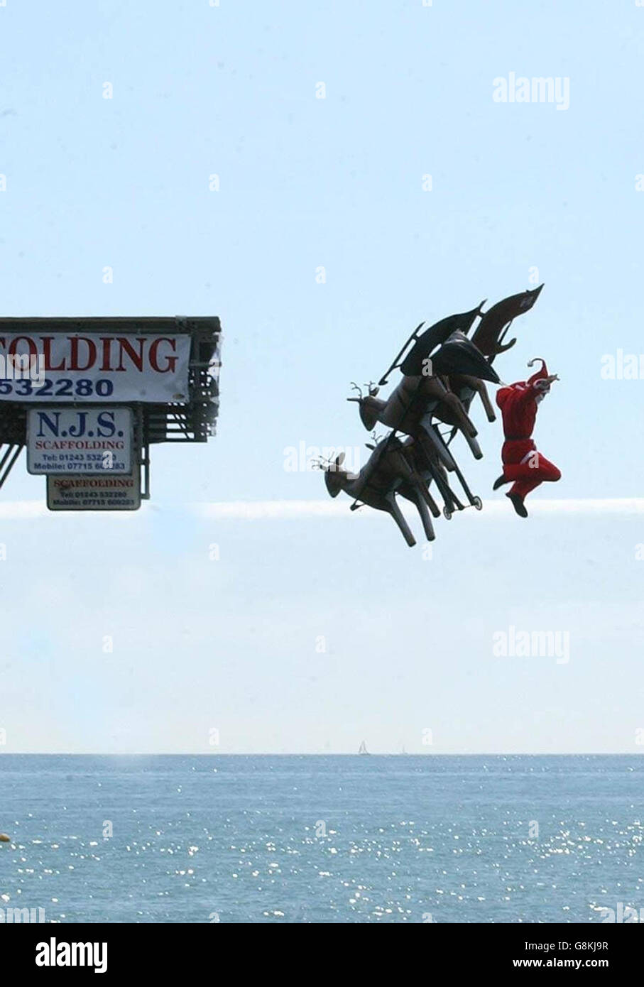 International Bognor Birdman competition Stock Photo - Alamy