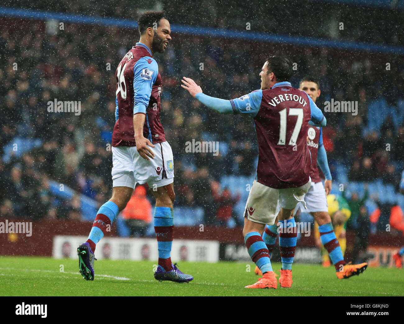 Jordan veretout celebrates hi-res stock photography and images - Alamy