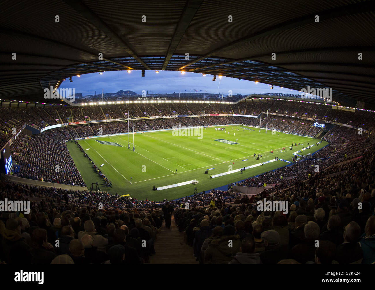 General View Murrayfield Stadium Edinburgh High Resolution Stock ...