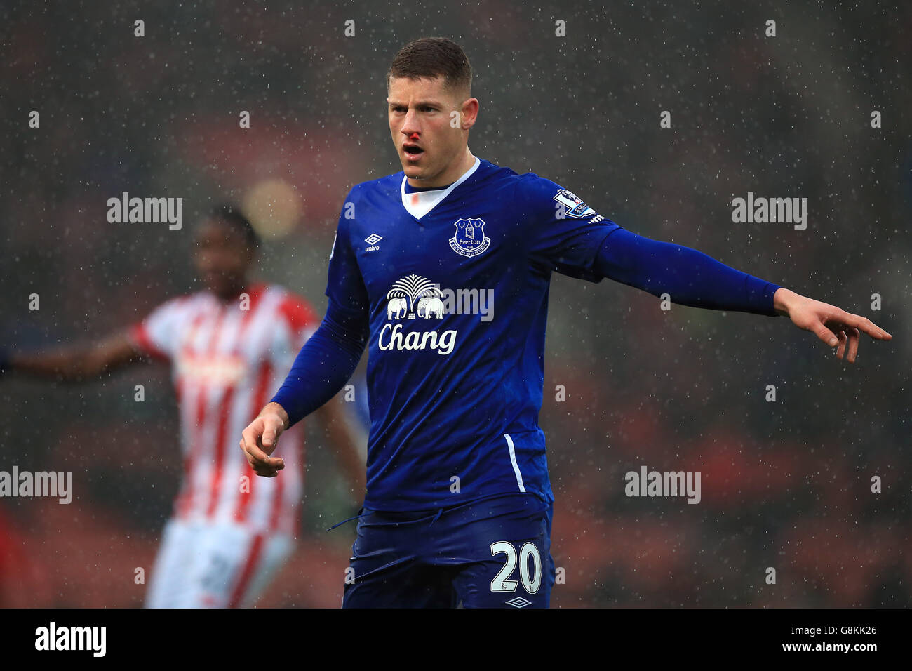 Evertons ross barkley barclays premier league match britannia stadium ...