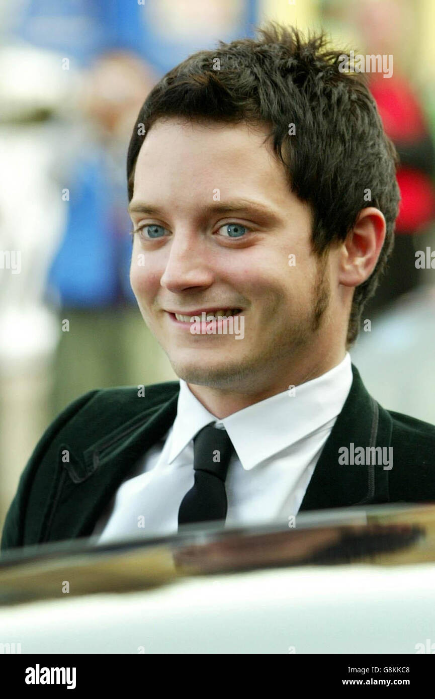 Elijah Wood arrives for the gala screening of Green Street, at the UGC ...