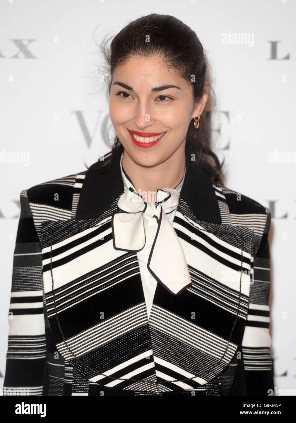 Vogue100: A Century of Style Exhibition - London Stock Photo - Alamy