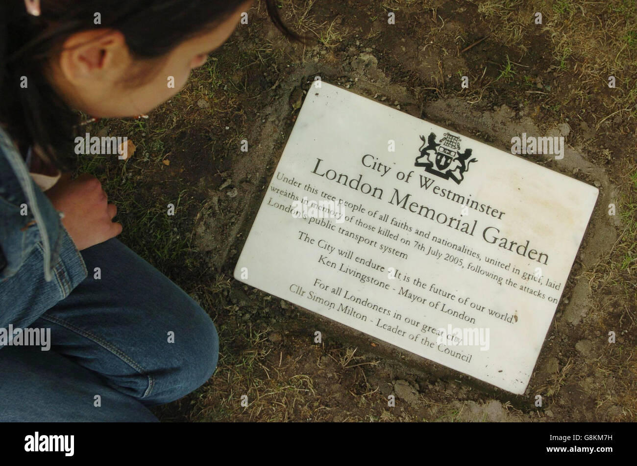 Wreaths laid victims memorial hi-res stock photography and images - Alamy