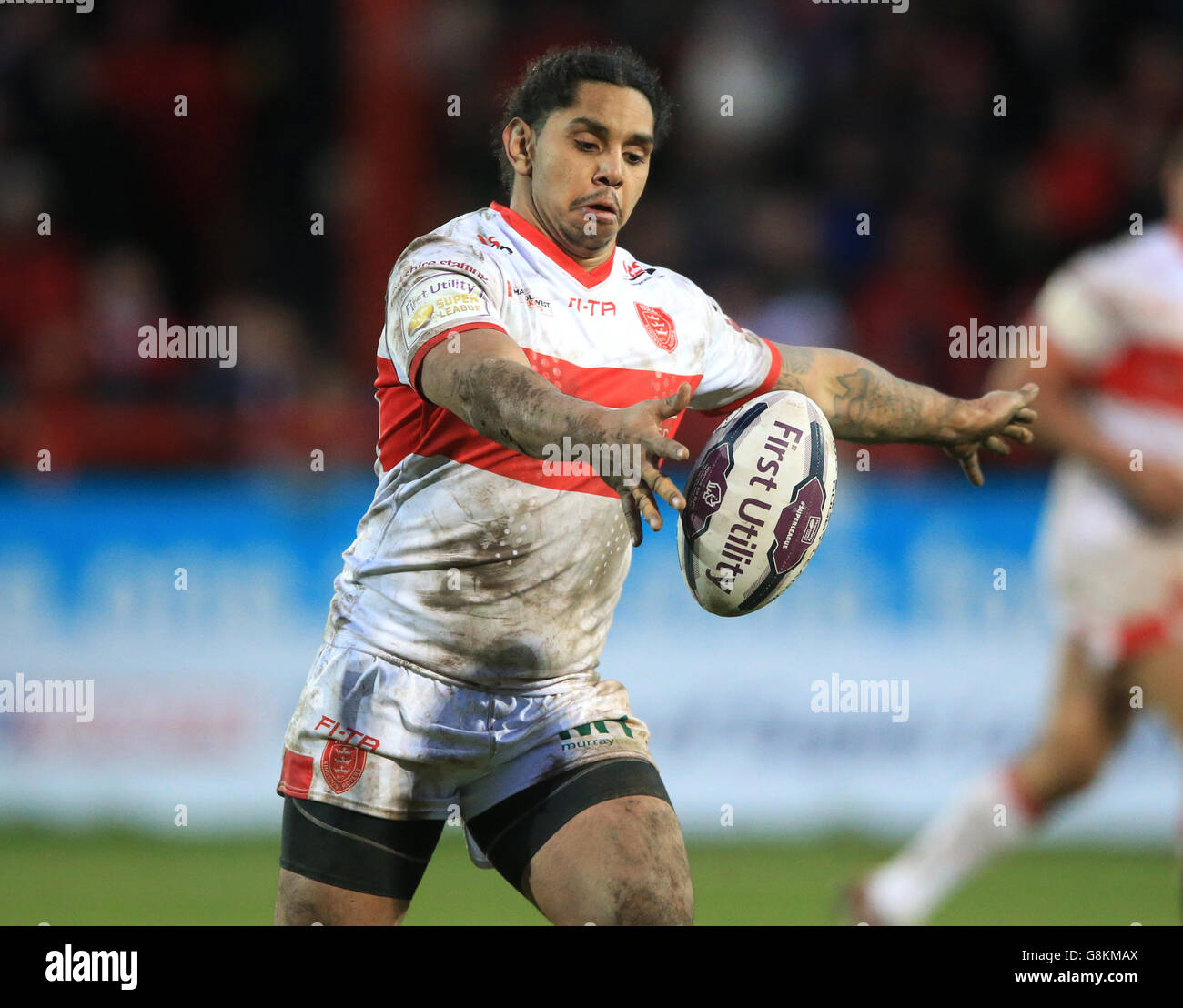 Hull KR's Albert Kelly during the First Utility Super League match at ...