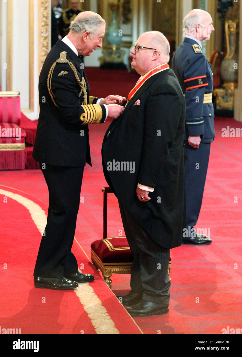 Sir Eric Pickles is made a Knight Bachelor of the British Empire by the ...