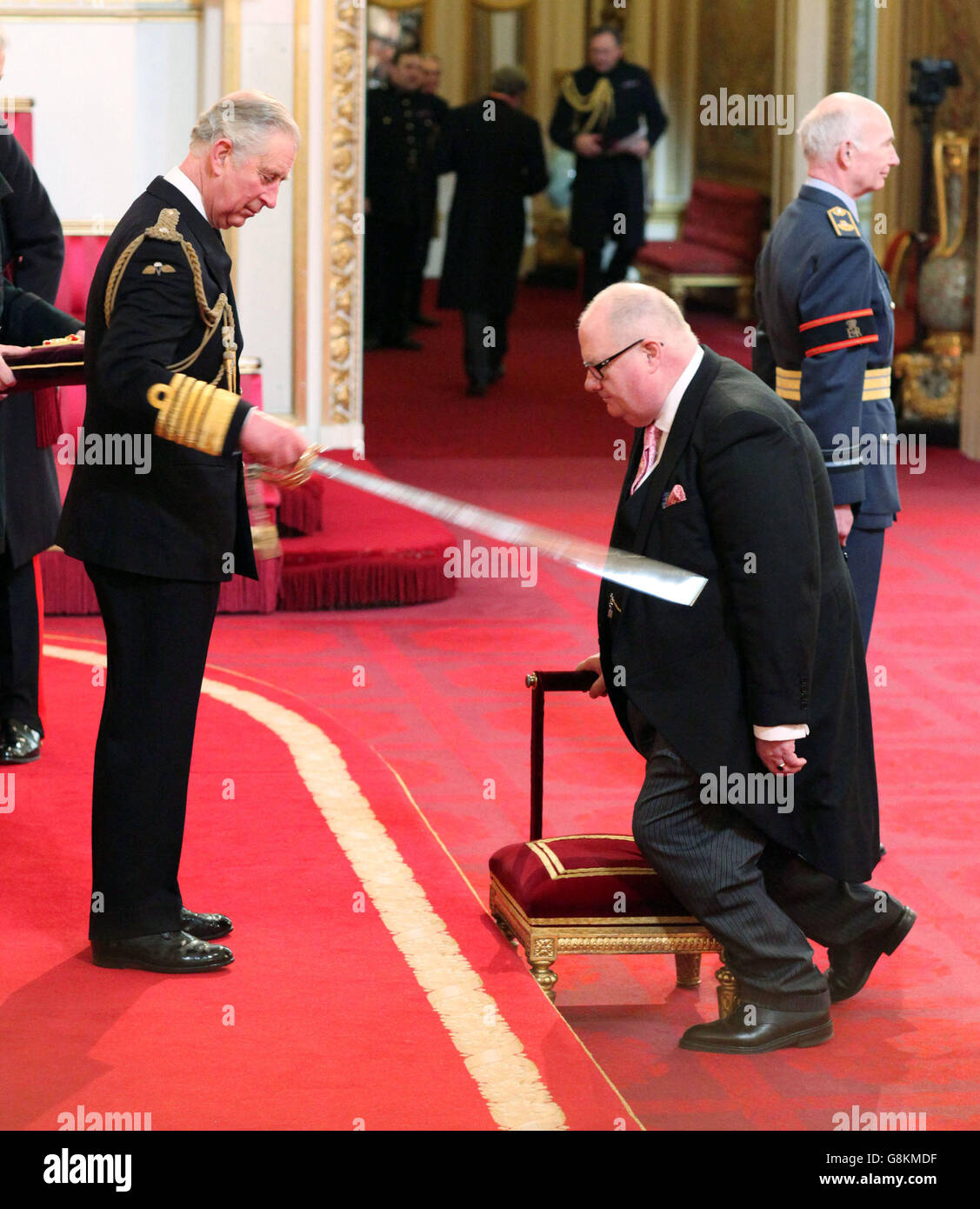 Sir Eric Pickles is made a Knight Bachelor of the British Empire by the ...