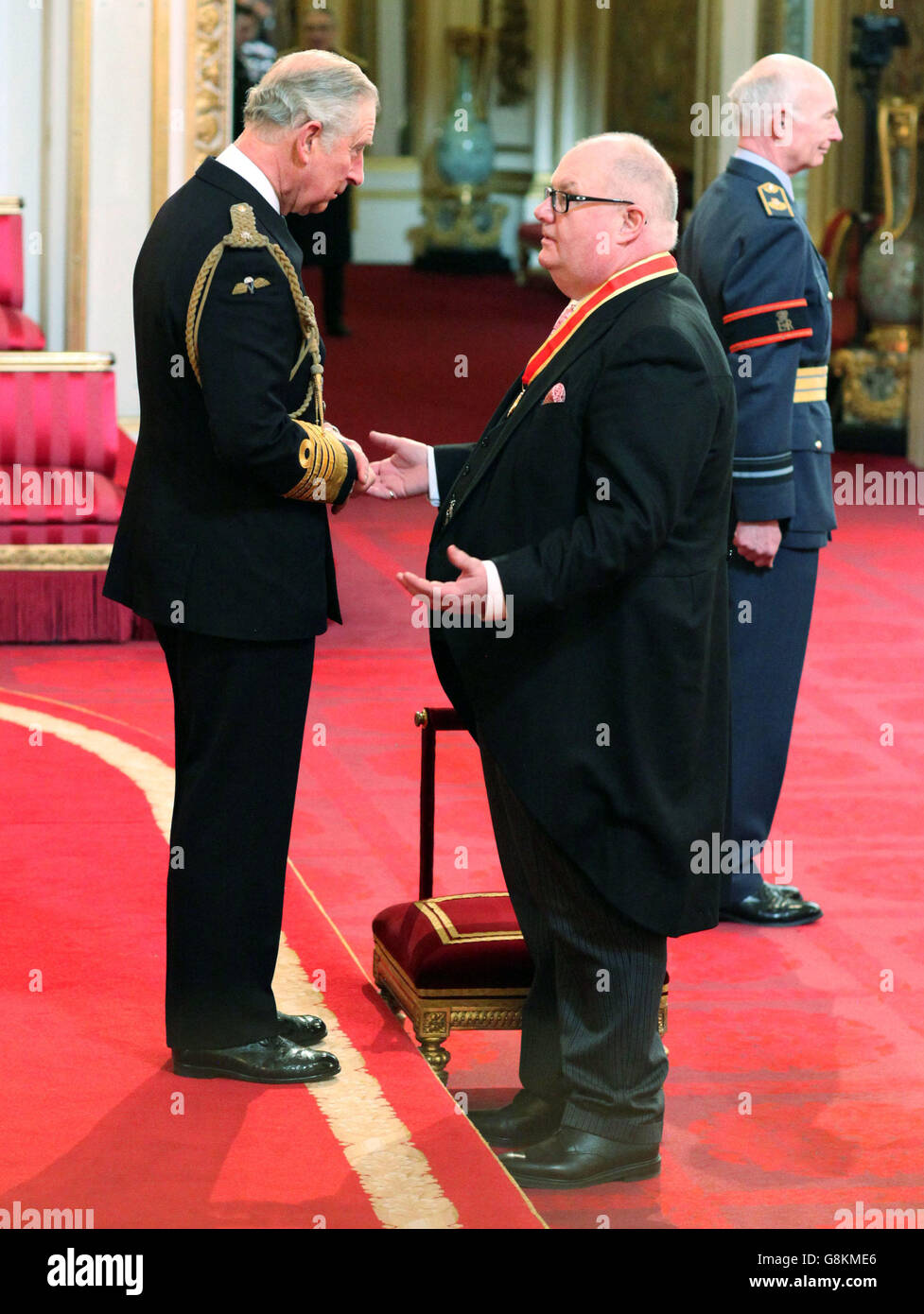 Sir Eric Pickles is made a Knight Bachelor of the British Empire by the ...