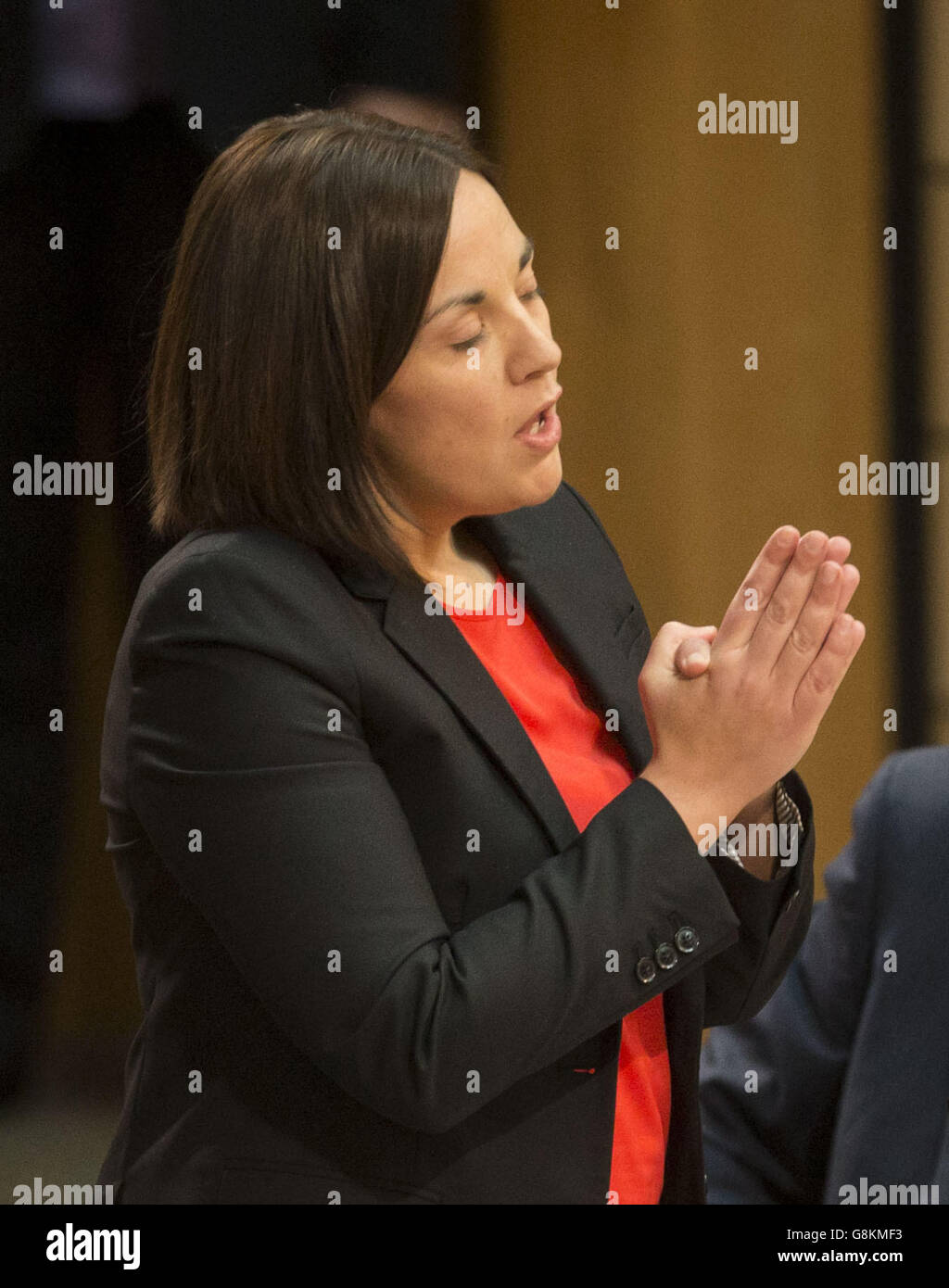 First Minister's Questions Stock Photo - Alamy