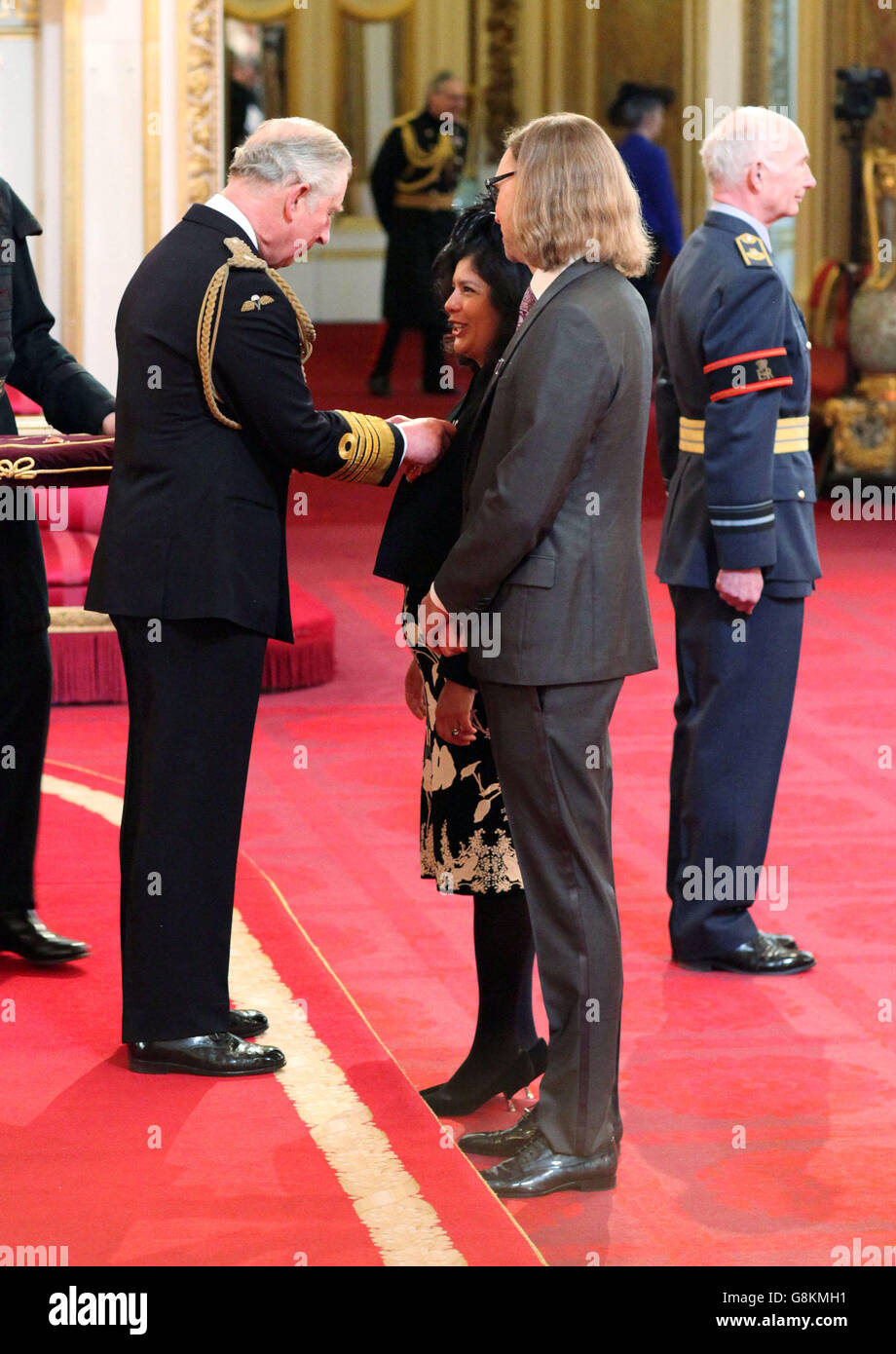 Xochiltzin Birch and Michael Birch, who were both made an OBE (Officer ...