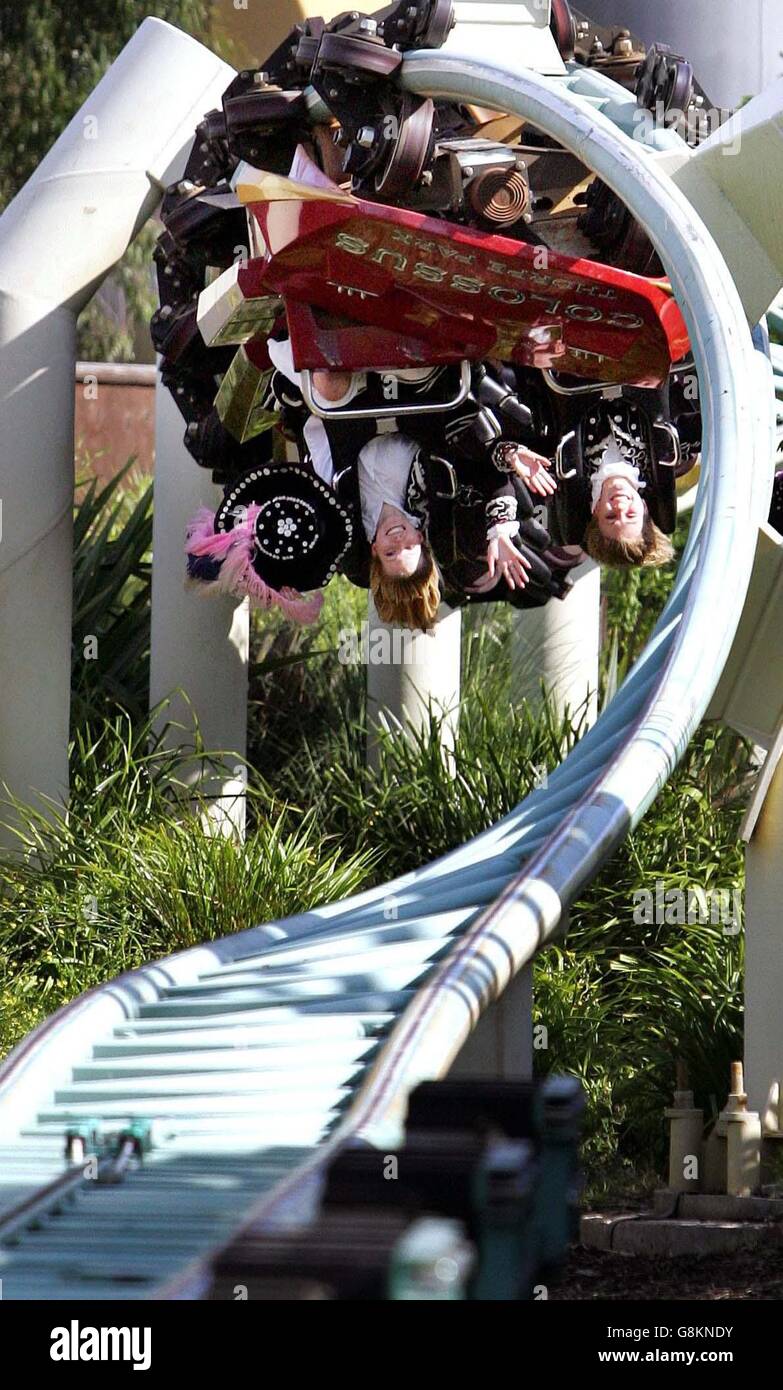 Thorpe Park. The Colossus ride at Thorpe Park Stock Photo - Alamy