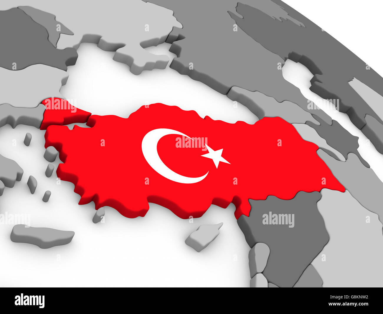 Turk map hi-res stock photography and images - Alamy