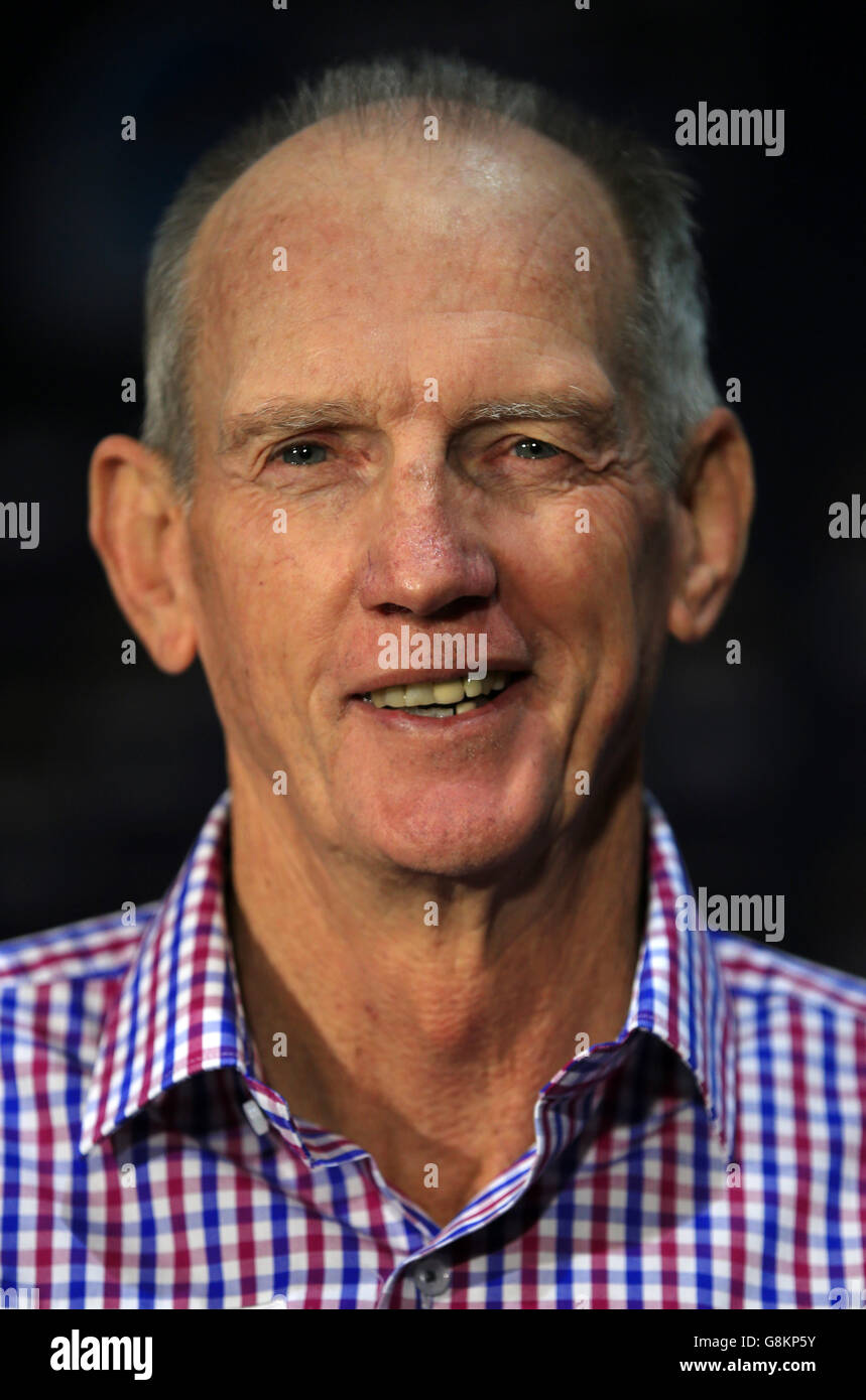 New England and current Brisbane Broncos Rugby League coach, Wayne ...