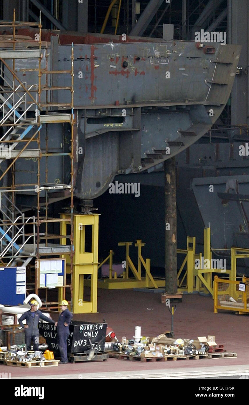 SCOTLAND Shipyard 2 Stock Photo - Alamy