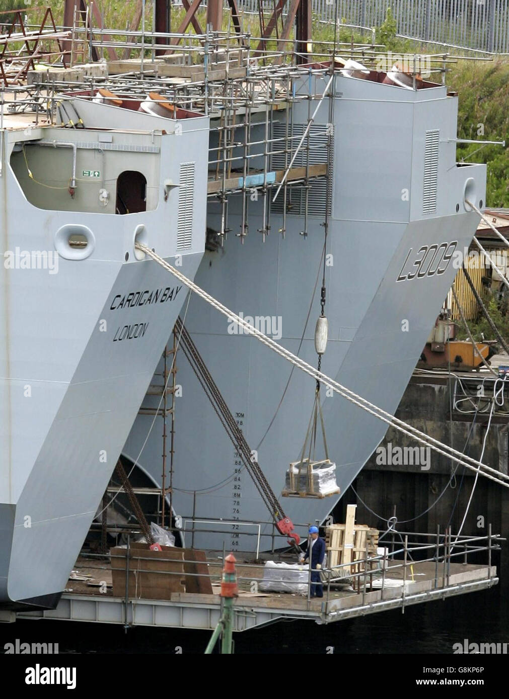 SCOTLAND Shipyard 3 Stock Photo - Alamy