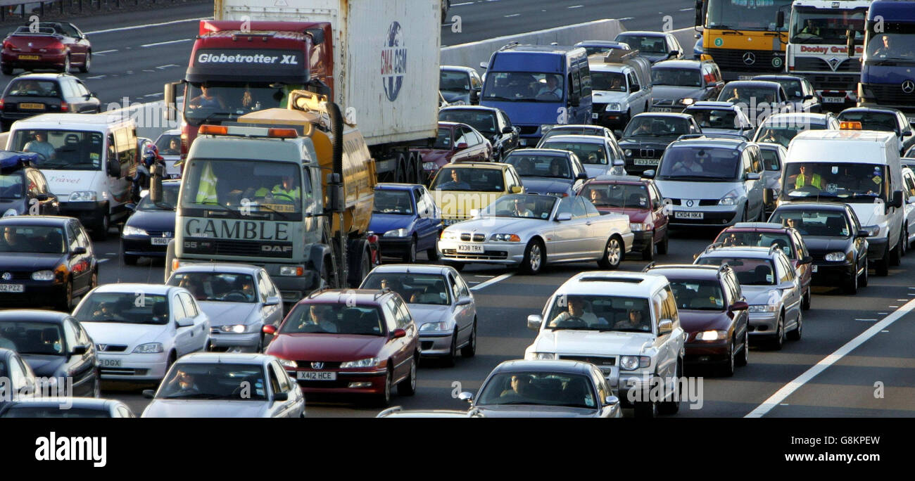 ACCIDENT M25 1 Stock Photo - Alamy