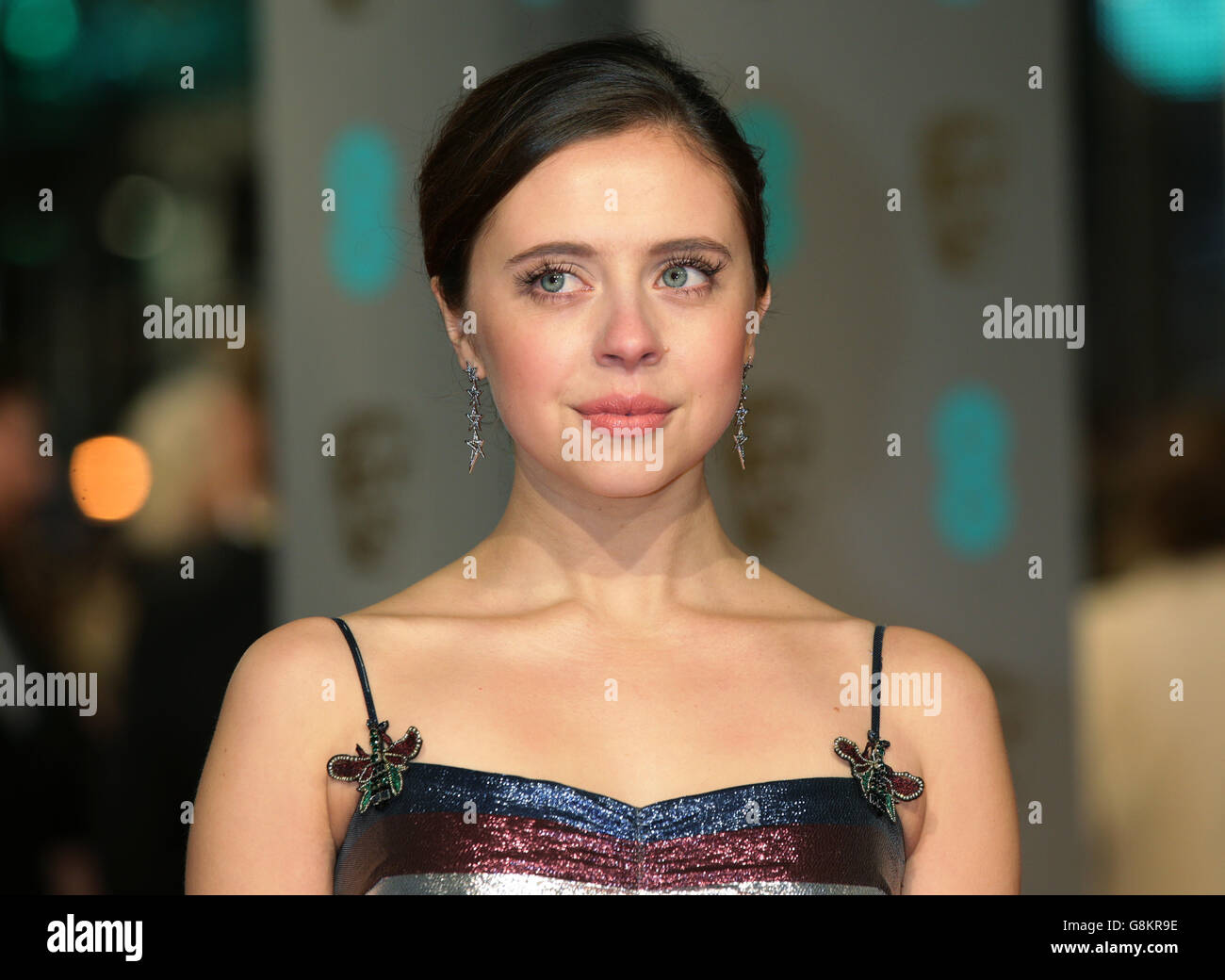 Bel Powley attending the EE British Academy Film Awards at the Royal ...