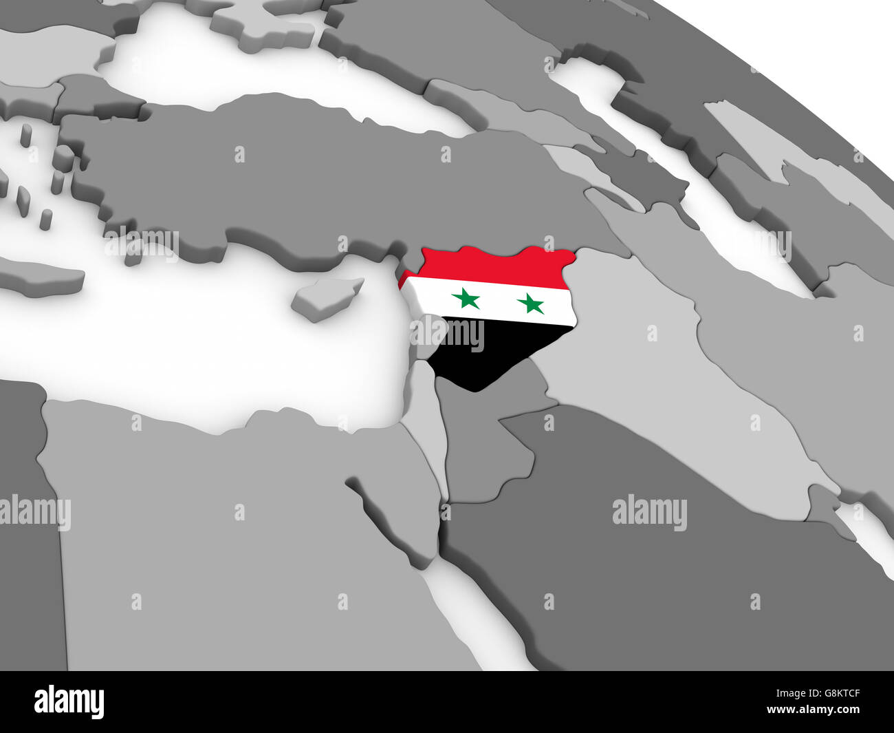 Syria Country Map High Resolution Stock Photography and Images - Alamy