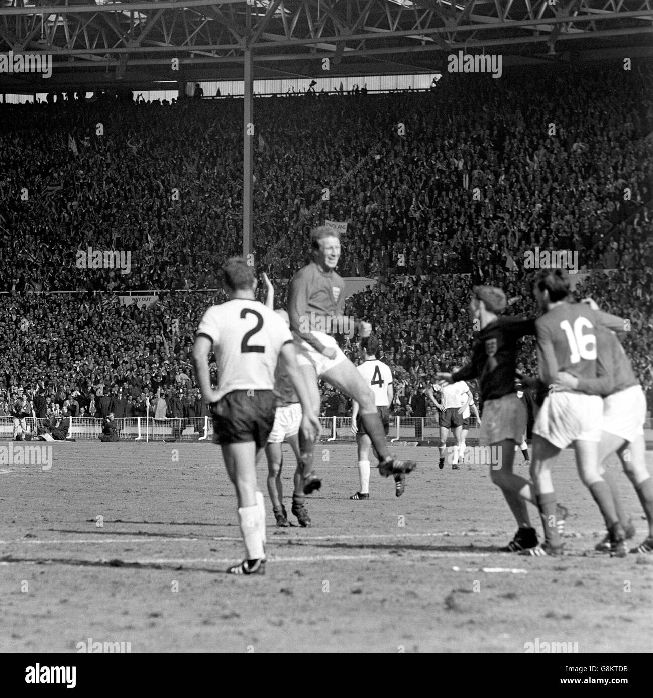 England v West Germany - 1966 World Cup Final - Wembley Stadium Stock ...