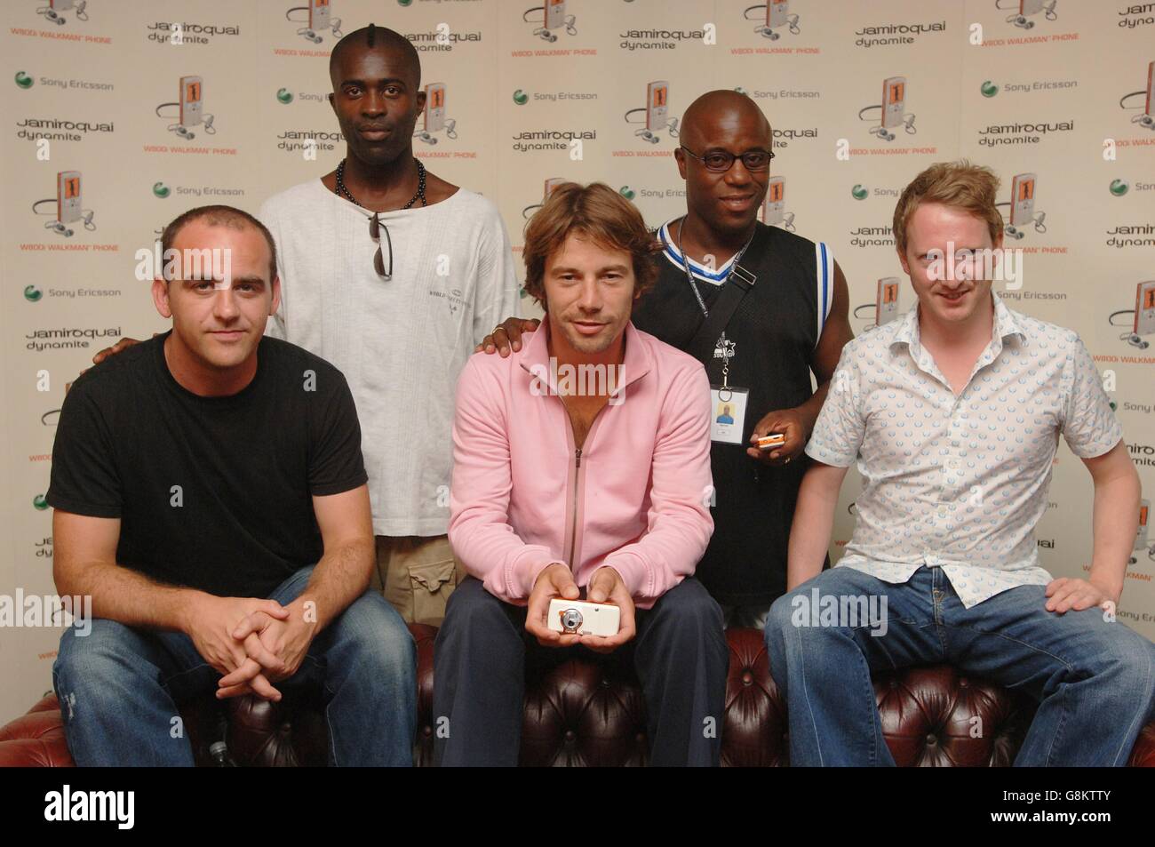 Jay Kay - Sony Ericsson W800i Walkman Phone Launch - Shephards Bush ...