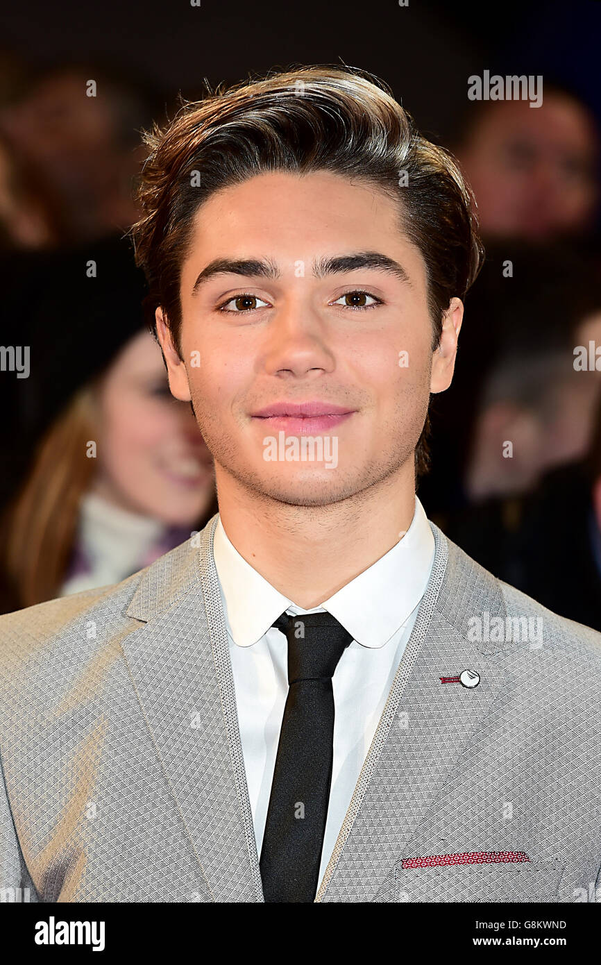 George Shelley arriving at the National Television Awards 2016 held at ...