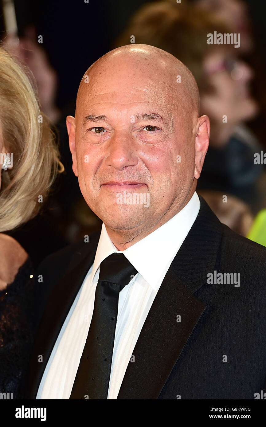Claude Littner arriving at the National Television Awards 2016 held at ...