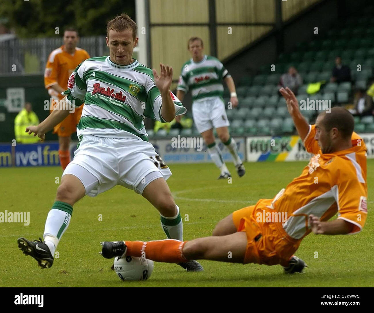 Soccer - Coca-Cola Football League One - Yeovil Town v Blackpool ...