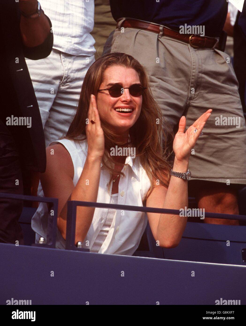 Brooke shields tennis hi-res stock photography and images - Alamy