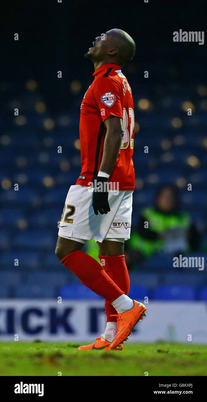 Coventry citys marc antoine fortune misses a chance to score hi-res ...