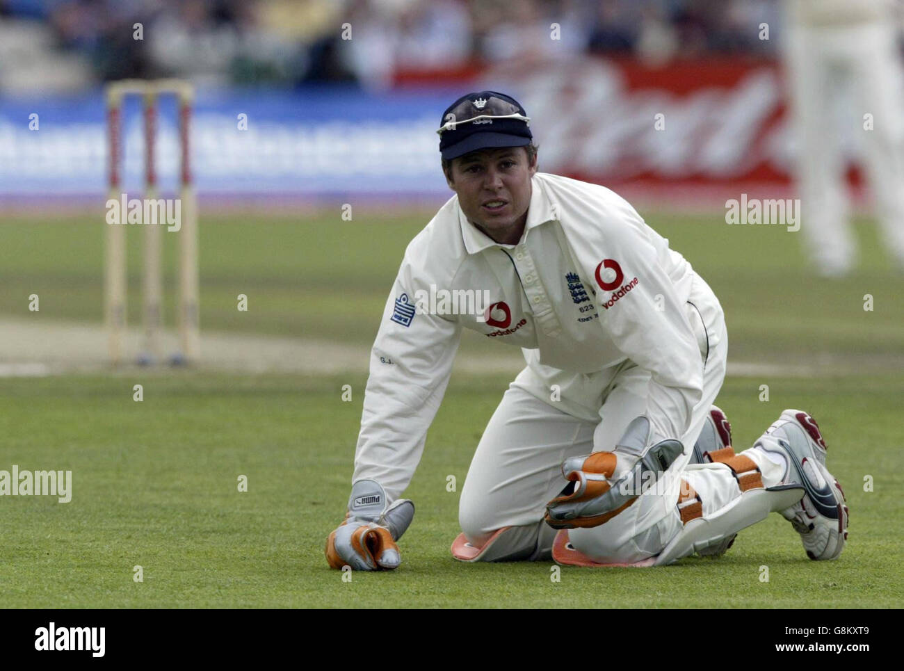 Wicketkeeper geraint jones hi-res stock photography and images - Alamy