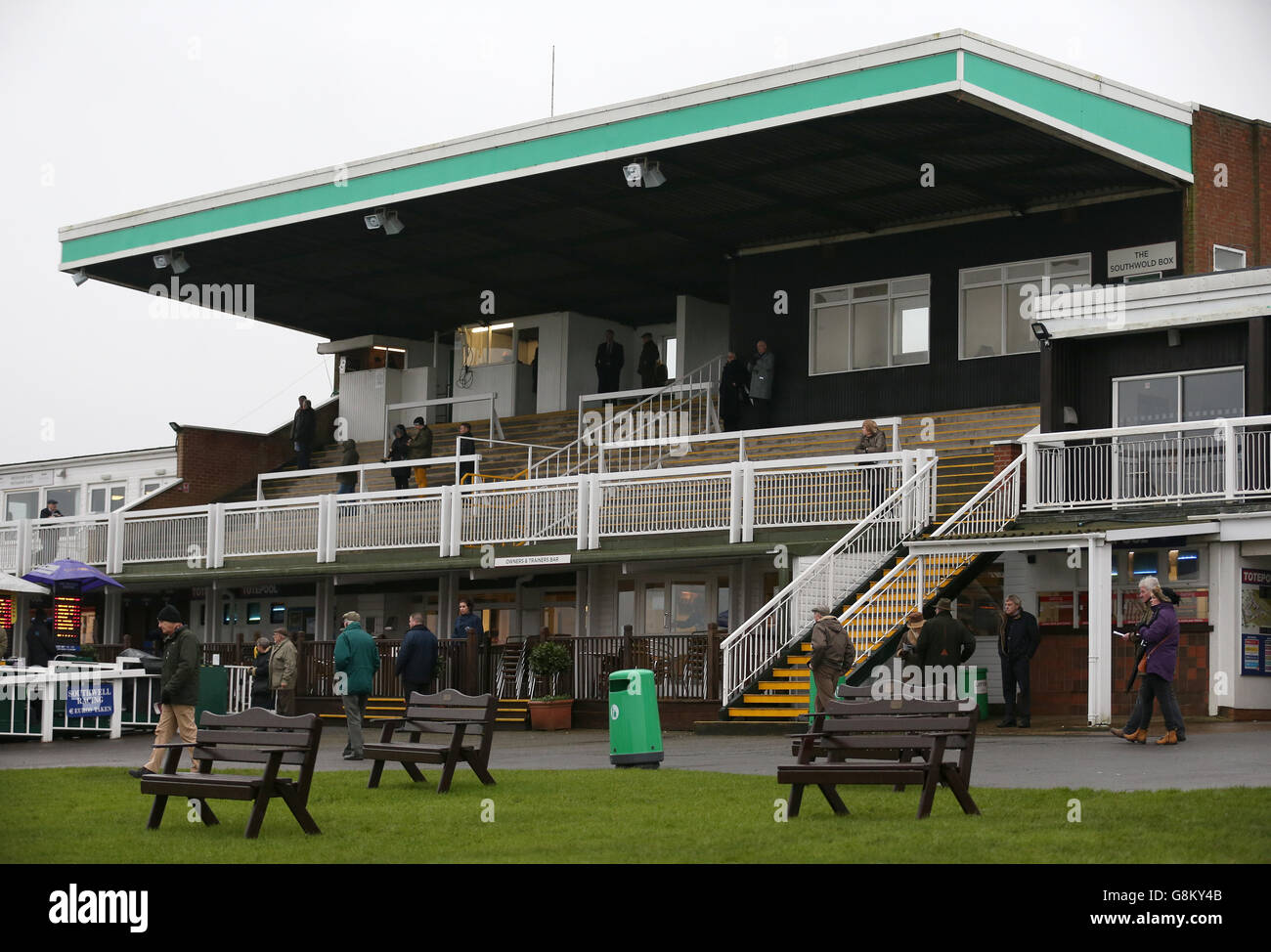 Market Rasen Racecourse Stock Photo - Alamy