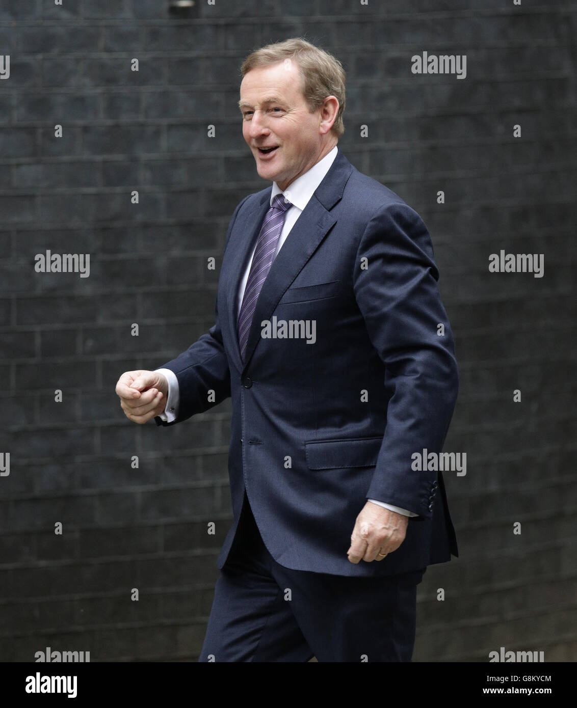 Enda Kenny visit to Downing Street Stock Photo - Alamy